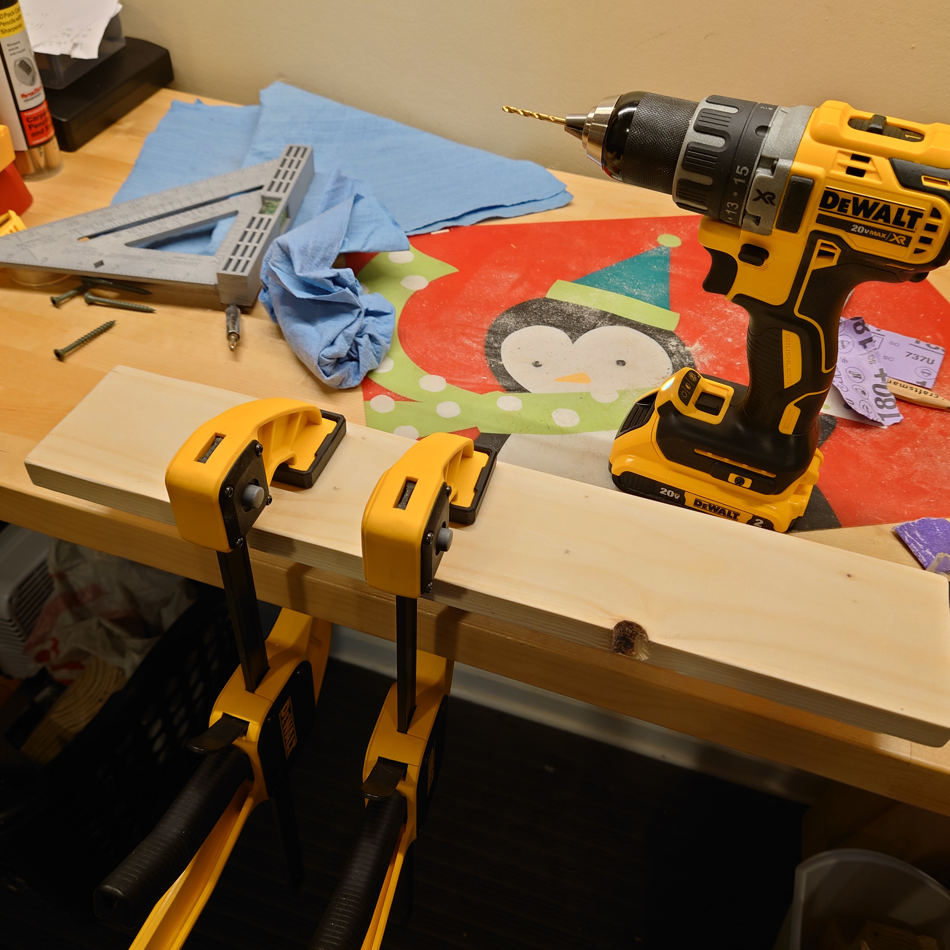 DIY: Bed Rail Table – Stuff!